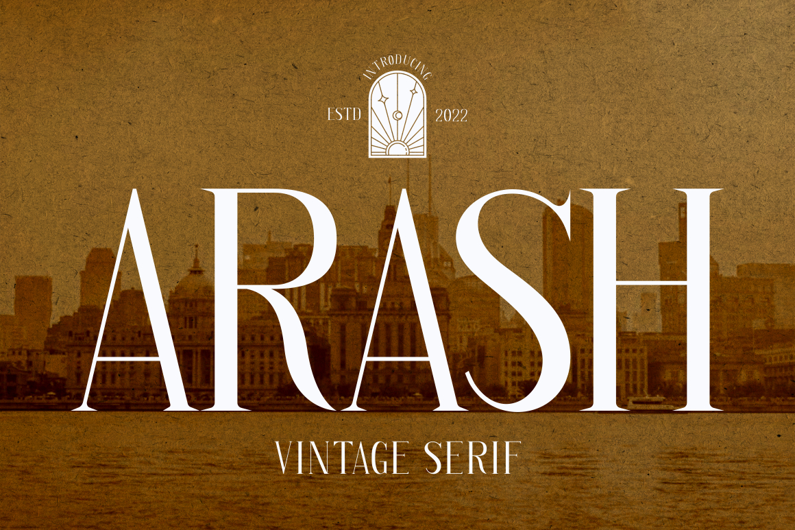 Arash - Serif Font