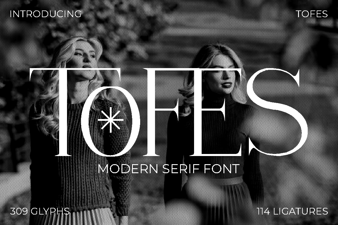 Tofes - Modern Serif Font