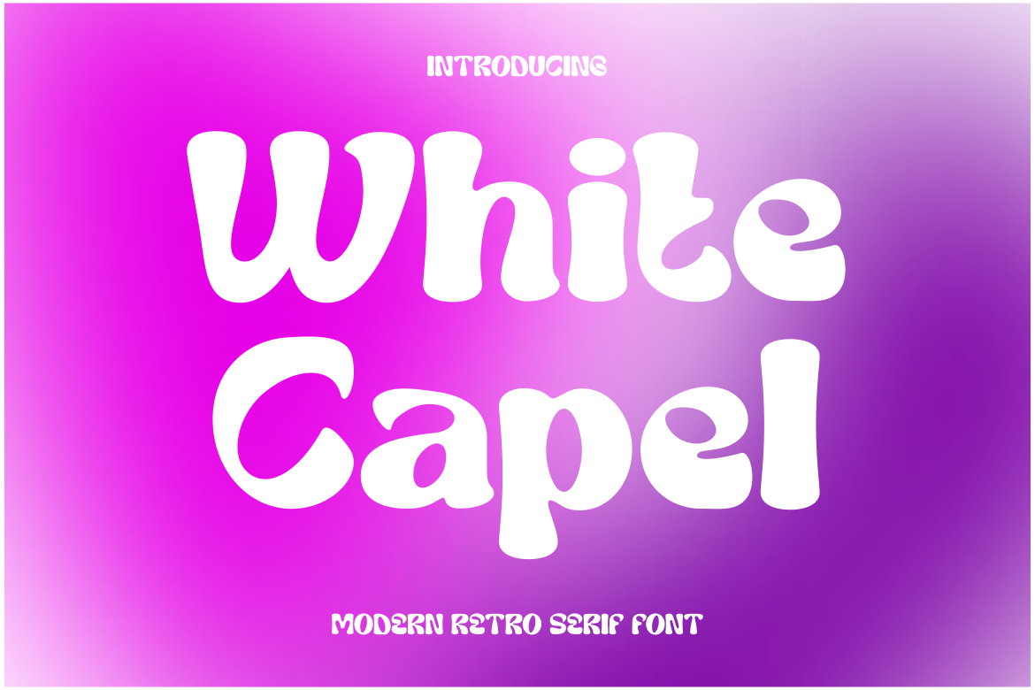 White Capel - Modern Display Font