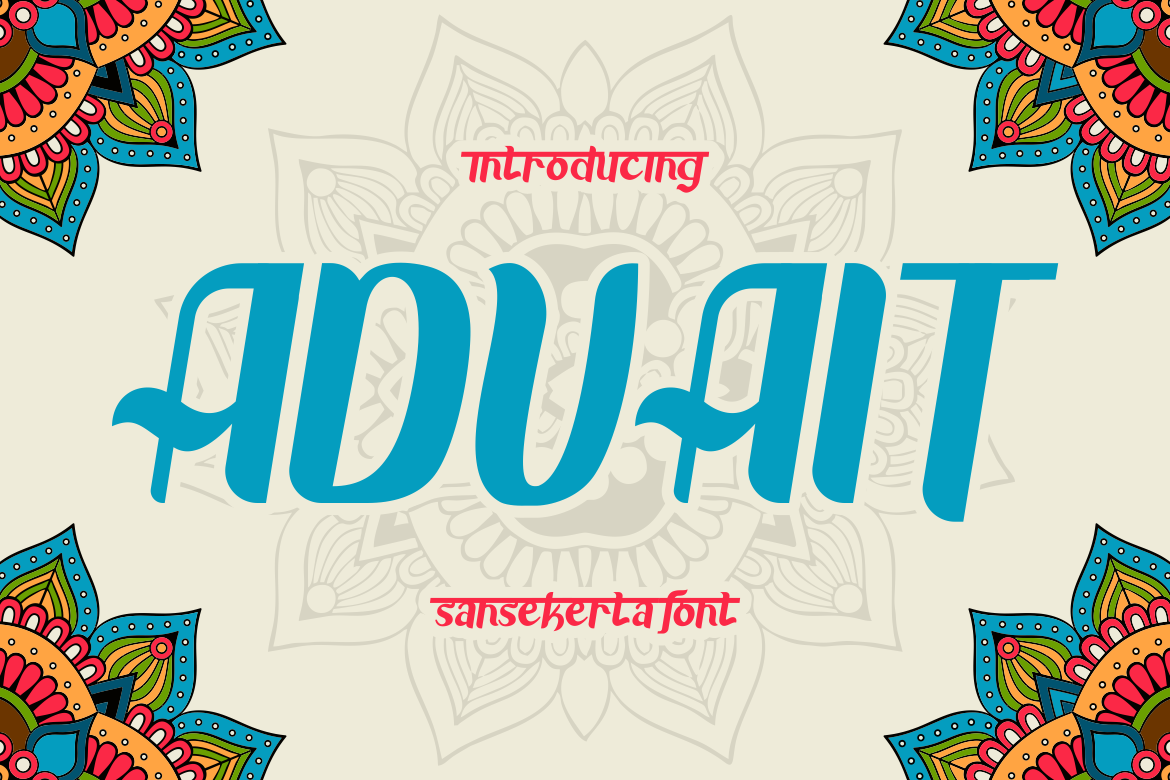 Advait - Sansekerta Font - PutraCetol Studio