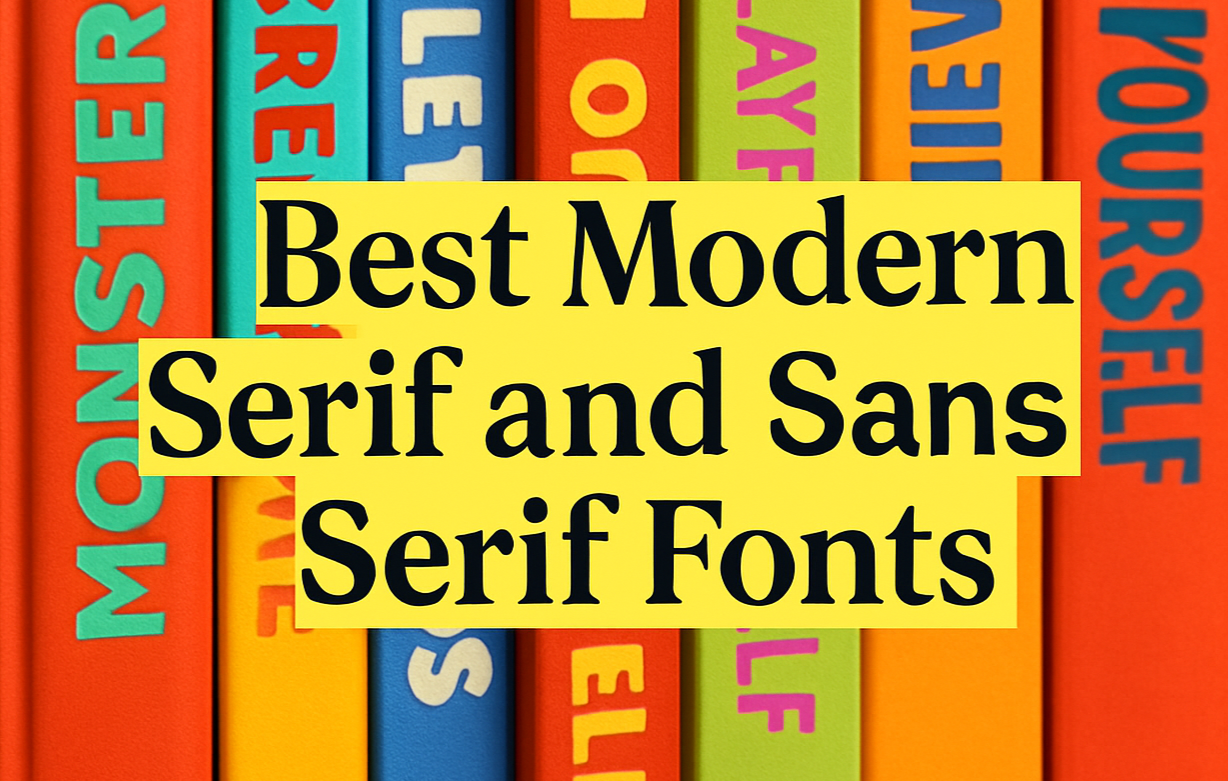 15 Best Modern Serif and Sans Serif Fonts for Designers - PutraCetol Studio