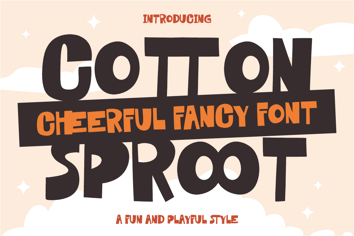 Cotton Sproot - Cheerful Fancy Font - PutraCetol Studio