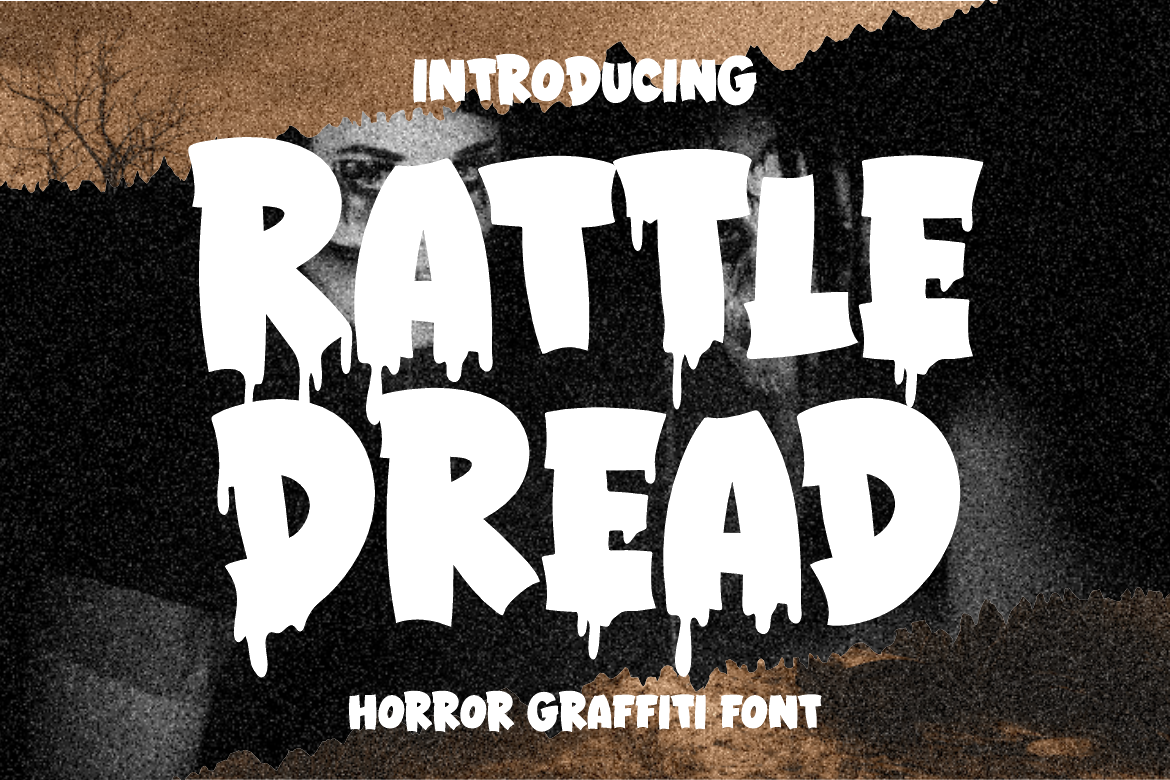Rattle Dread - Horror Graffiti Font - PutraCetol Studio