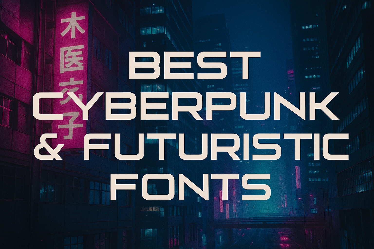 Best Cyberpunk & Futuristic Font Bundle in 2025 - PutraCetol Studio