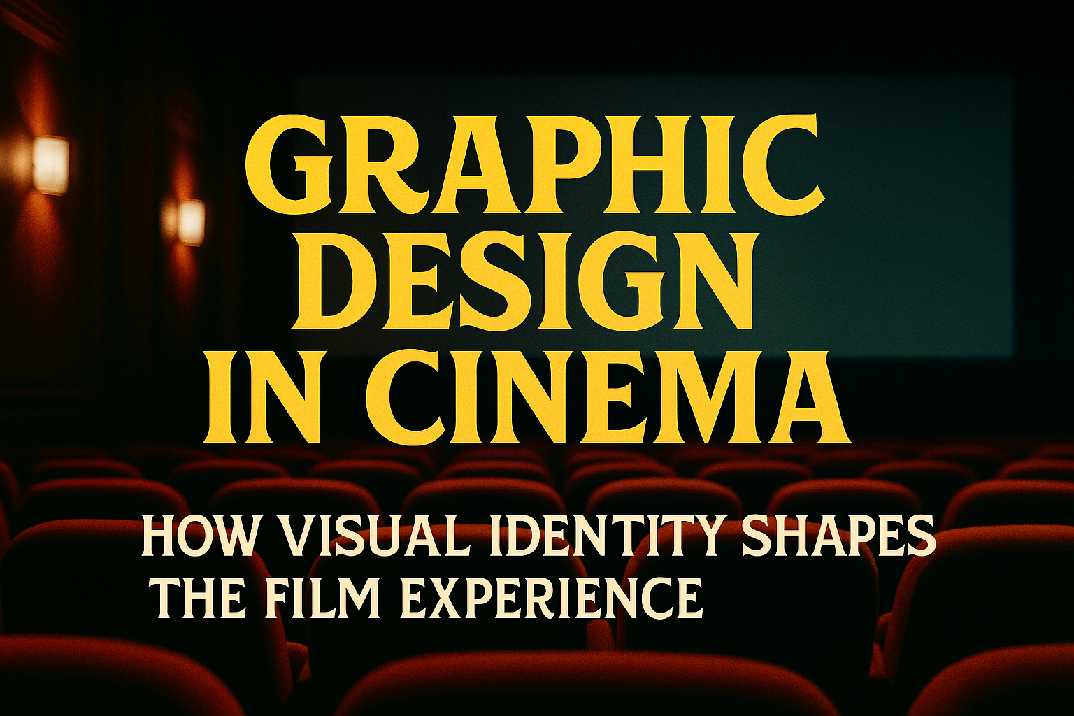 Graphic Design in Cinema: How Visual Identity Shapes the Film ...