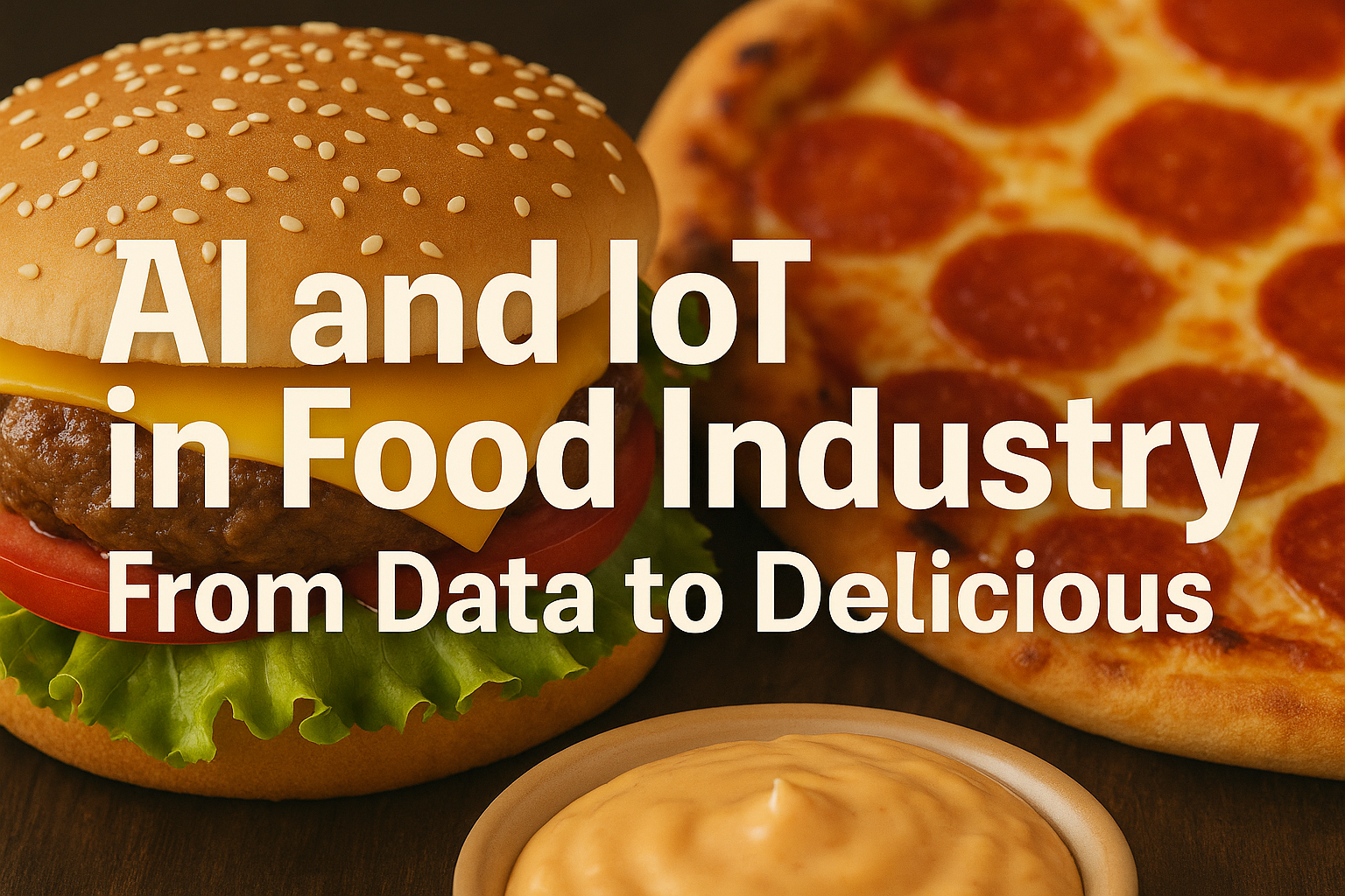 AI and IoT in Food Industry : From Data to Delicious - PutraCetol Studio
