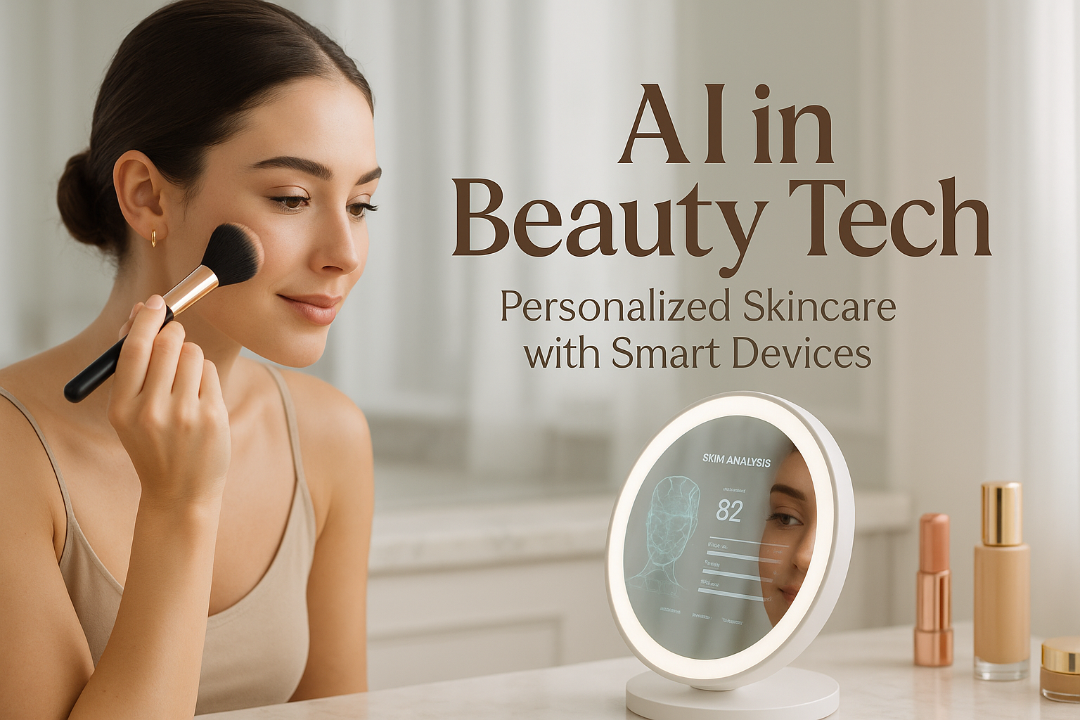 AI in Beauty Tech: Personalized Skincare with Smart Devices ...