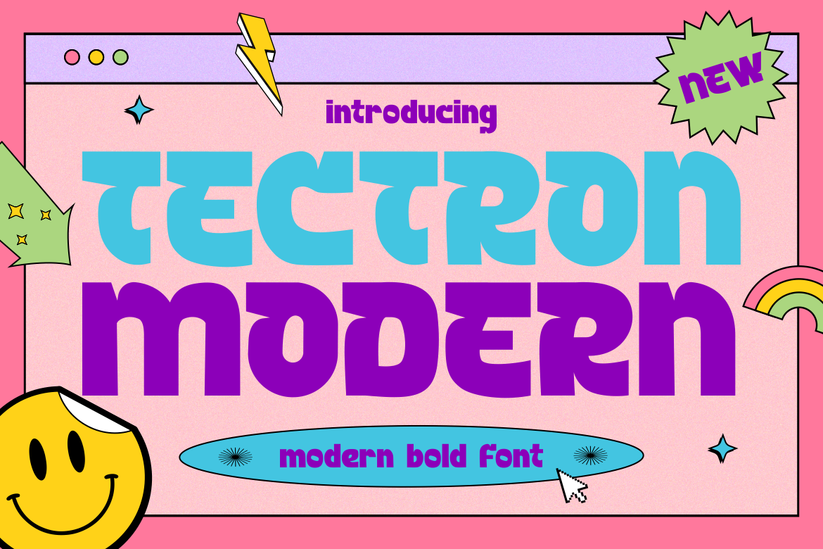 Exploring Tectron Modern: A Dramatic and Artistic Typeface for ...