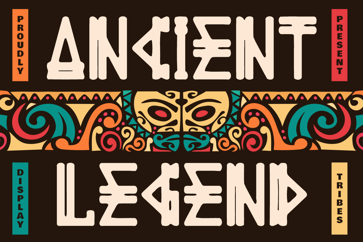 Ancient Legend Nomadic And Tribal Font - PutraCetol Studio