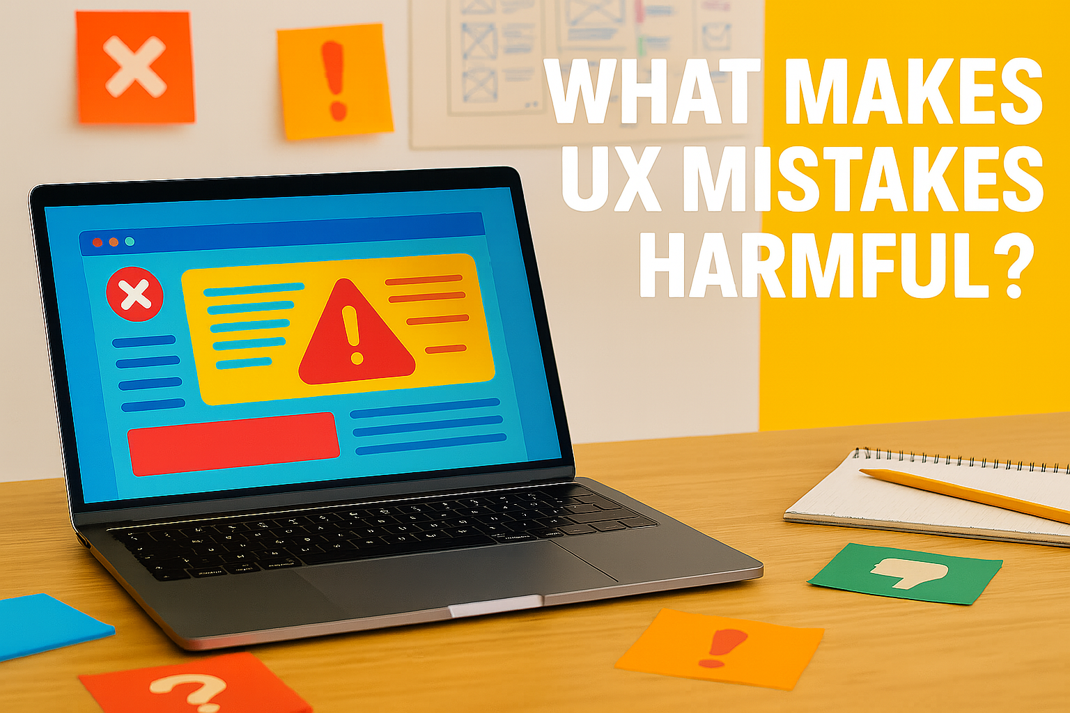 What Makes UX Mistakes Harmful? - PutraCetol Studio