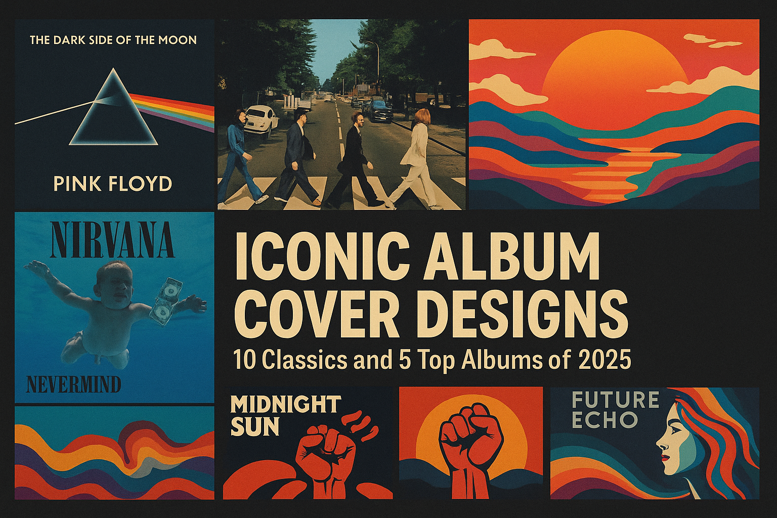 Iconic Album Cover Designs: 10 Classics and 5 Top Albums of 2025 ...