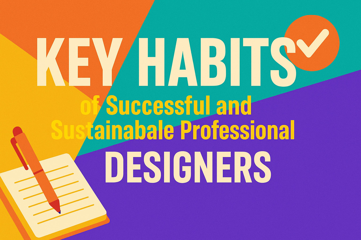Key Habits of Successful and Sustainable Professional Designers ...
