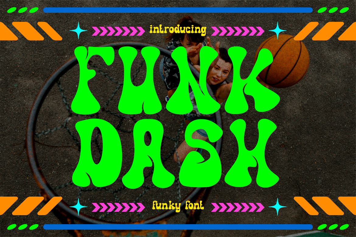 Funkdash Funky Font - PutraCetol Studio