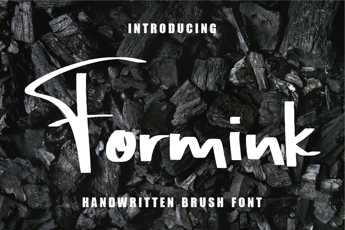Formink Brush Font - PutraCetol Studio