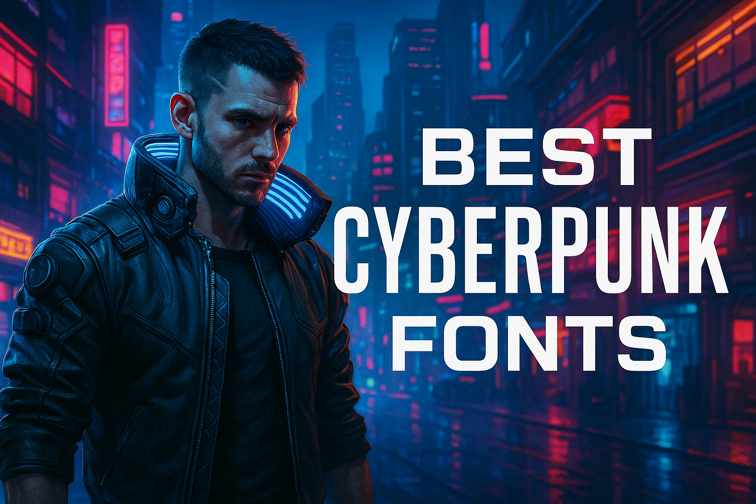 Best Cyberpunk Fonts for Mecha, Robot, and Futuristic Logos ...