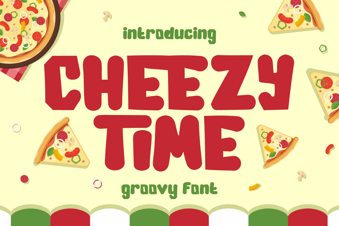 Cheezy Time Groovy Font - PutraCetol Studio