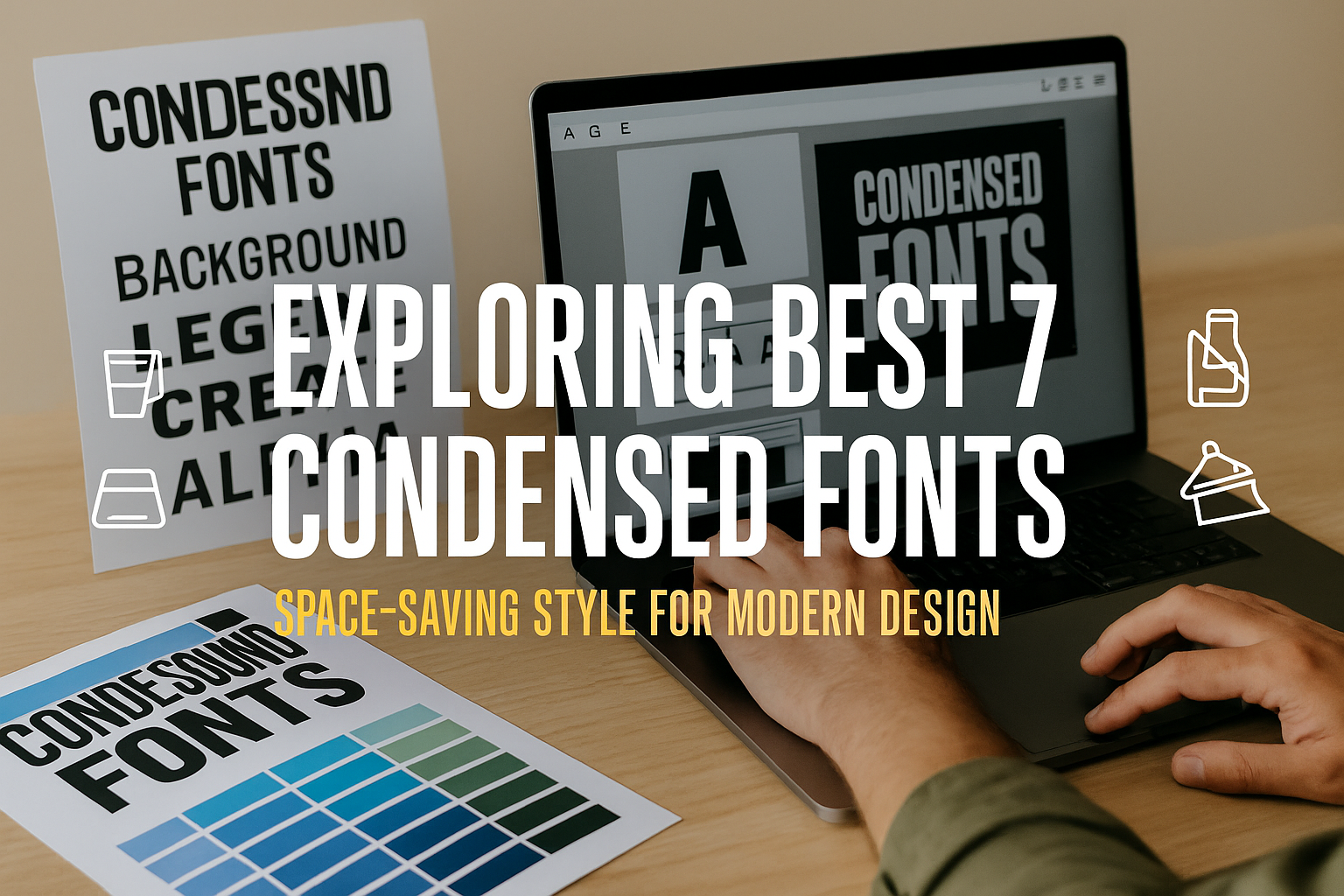 Exploring Best 7 Condensed Fonts : Space-Saving Style for Modern Design ...