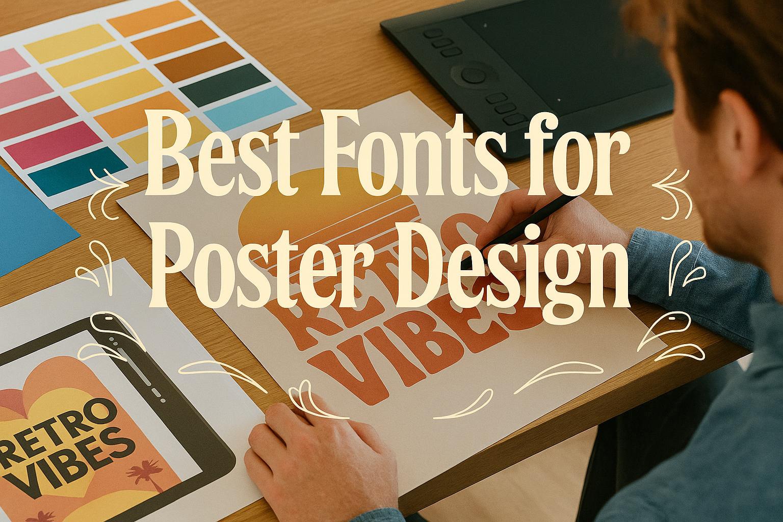 Best Fonts for Poster Design - PutraCetol Studio