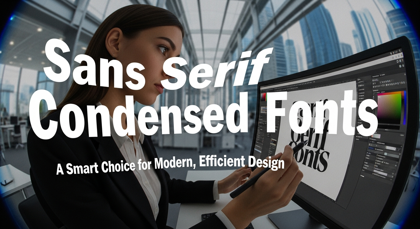 Sans Serif Condensed Fonts: A Smart Choice for Modern, Efficient Design ...
