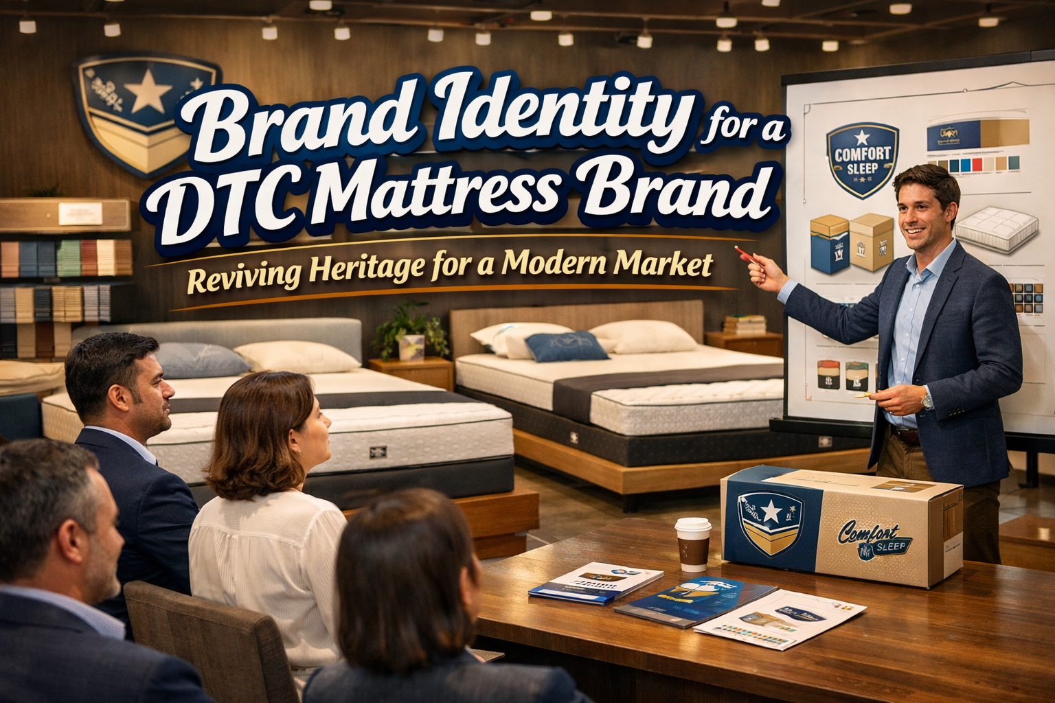Brand Identity for a DTC Mattress Brand: Reviving Heritage for a Modern ...