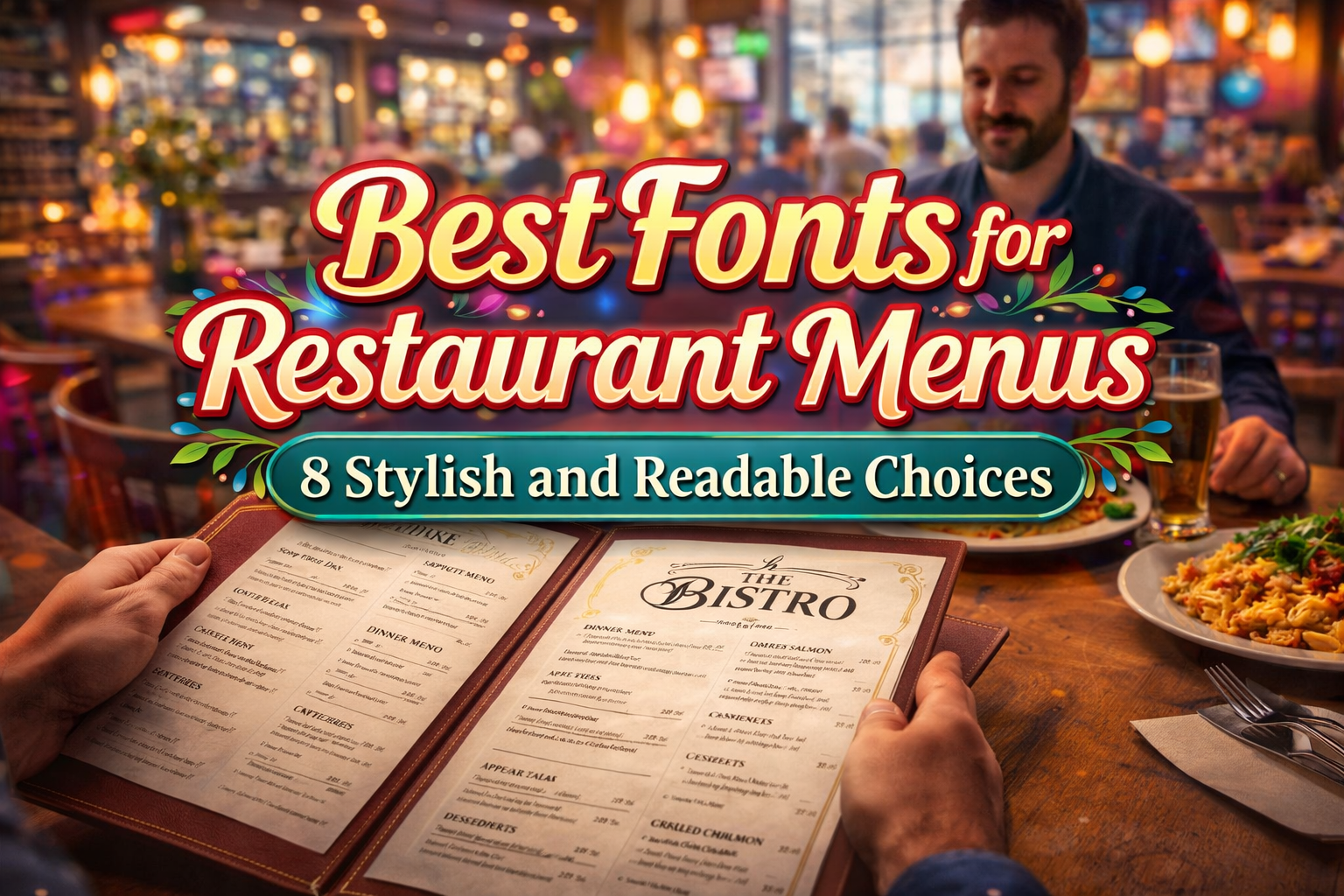 Best Fonts for Restaurant Menus: 8 Stylish and Readable Choices ...