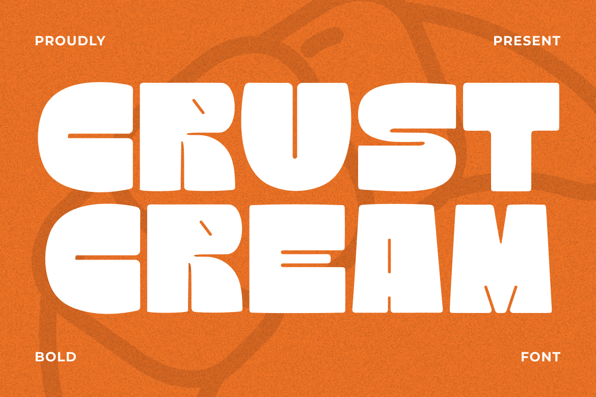 Crust Cream Bold Font - PutraCetol Studio